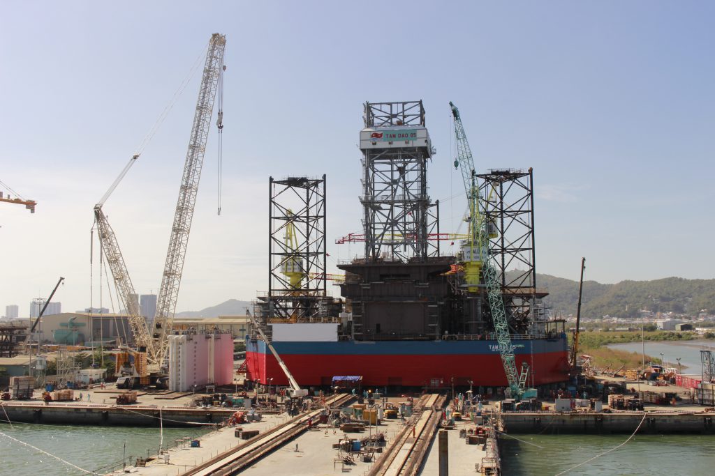 Tam Dao 05 Jack Up rig – PetroVietnam Marine Shipyard